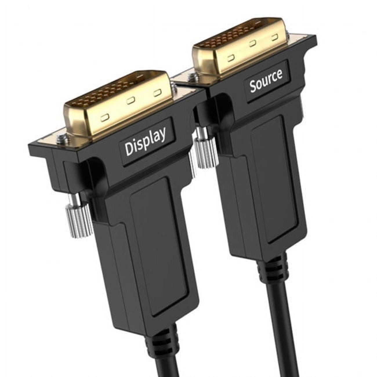 JSER DVI AOC Cable 2M 5M 10M 20M 50M 100M 200M Active Fiber Optic Fast ...