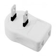 JSER NEMA 1-15P Outlet Saver Power Extension Adapter, 2 Outlets 90¬∞ ...