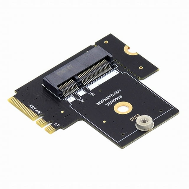 JSER NGFF Key A+E PCI Express Male to Female Right Angled 90 Degree Low ...