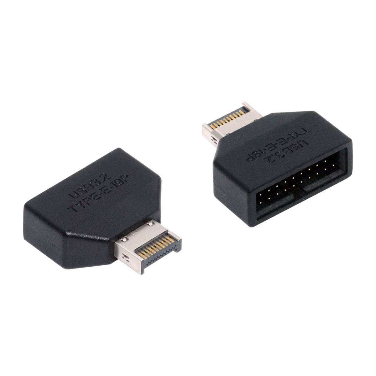 JSER Overmold Type-E IDC Socket USB 3.1 Front Panel Header to USB 3.0 ...
