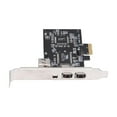 JSER PCI-E 1X 4X 16X to Firewire 400 Capture Card IEEE 1394a PCI ...
