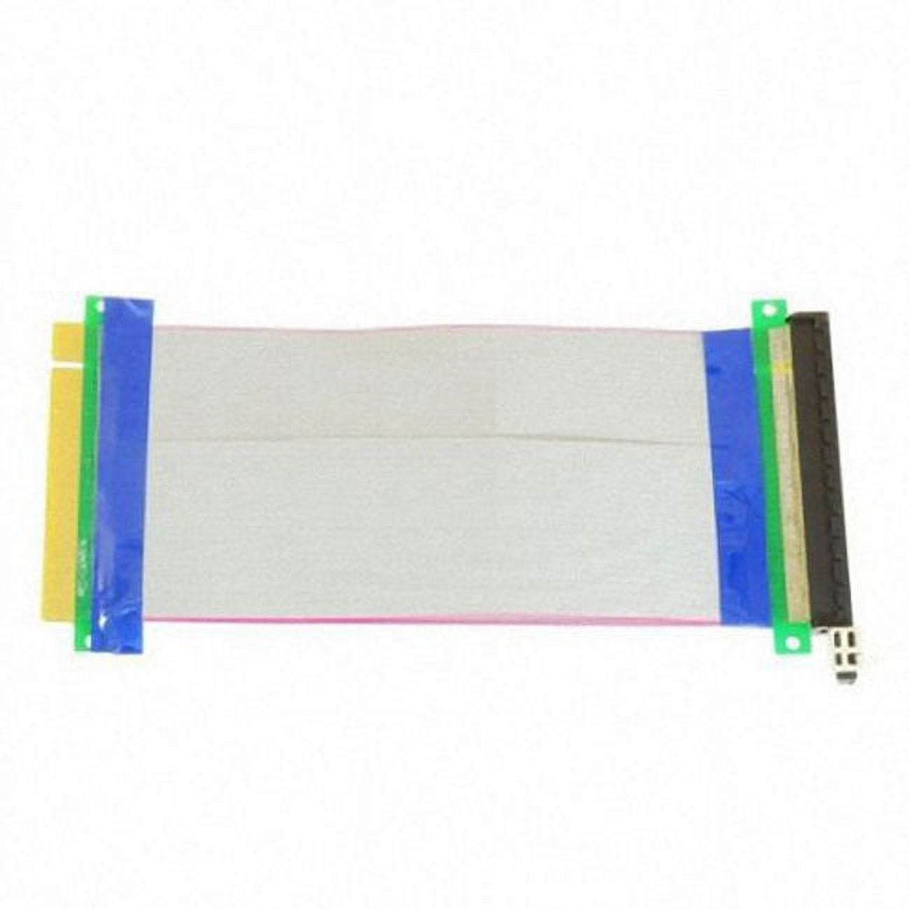 JSER PCI-E Express 16X to 16x Male to Female Riser Extender Card Ribbon ...