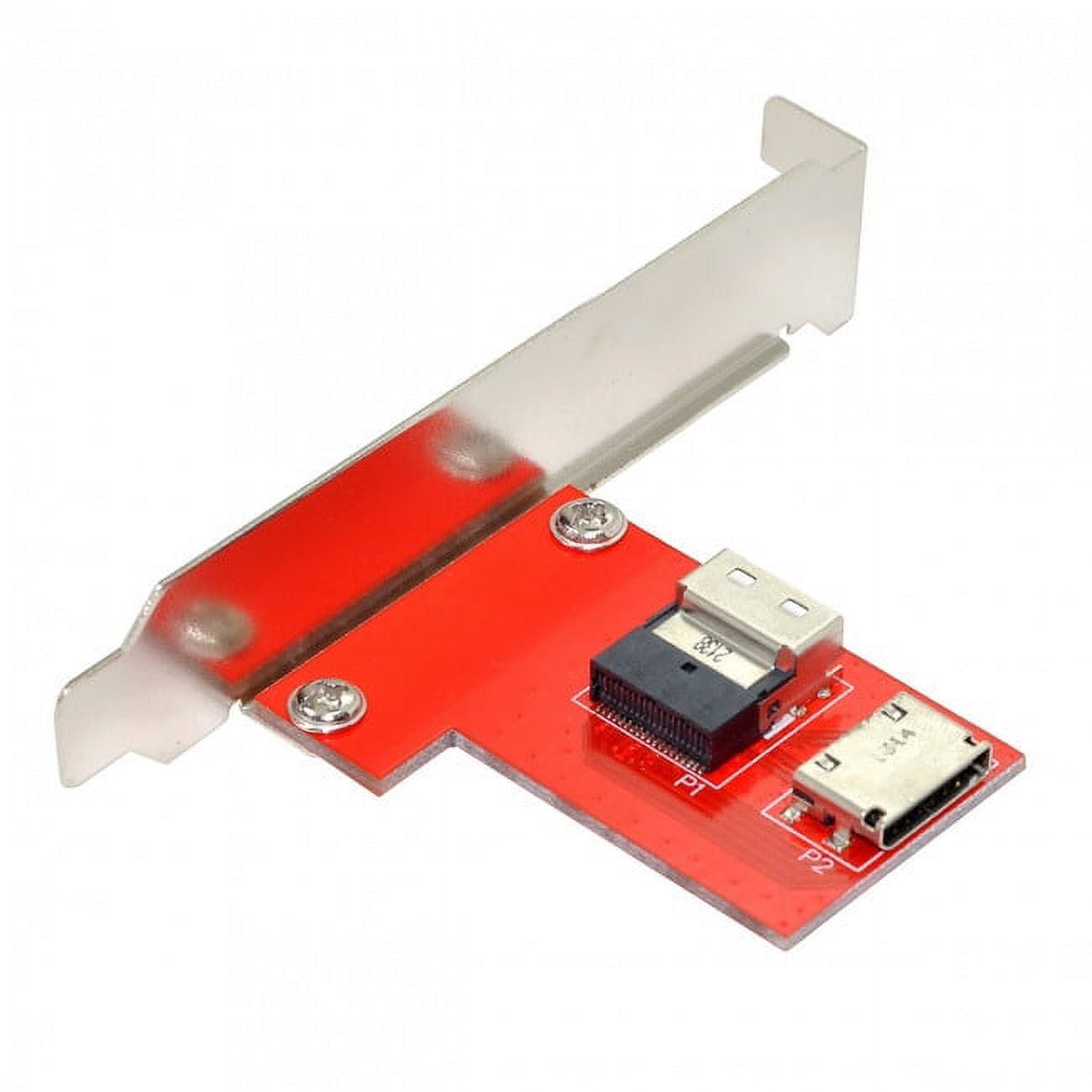 JSER PCI-Express 4.0 Slimline SAS SFF-8654 to Oculink SFF-8611 SFF-8612 ...