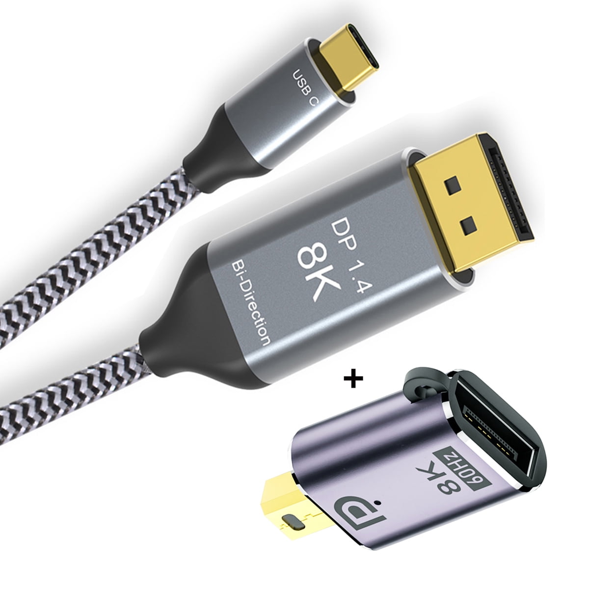 JSER Reversible Mini DisplayPort DP Source to USB 3.1 Type C USB-C ...