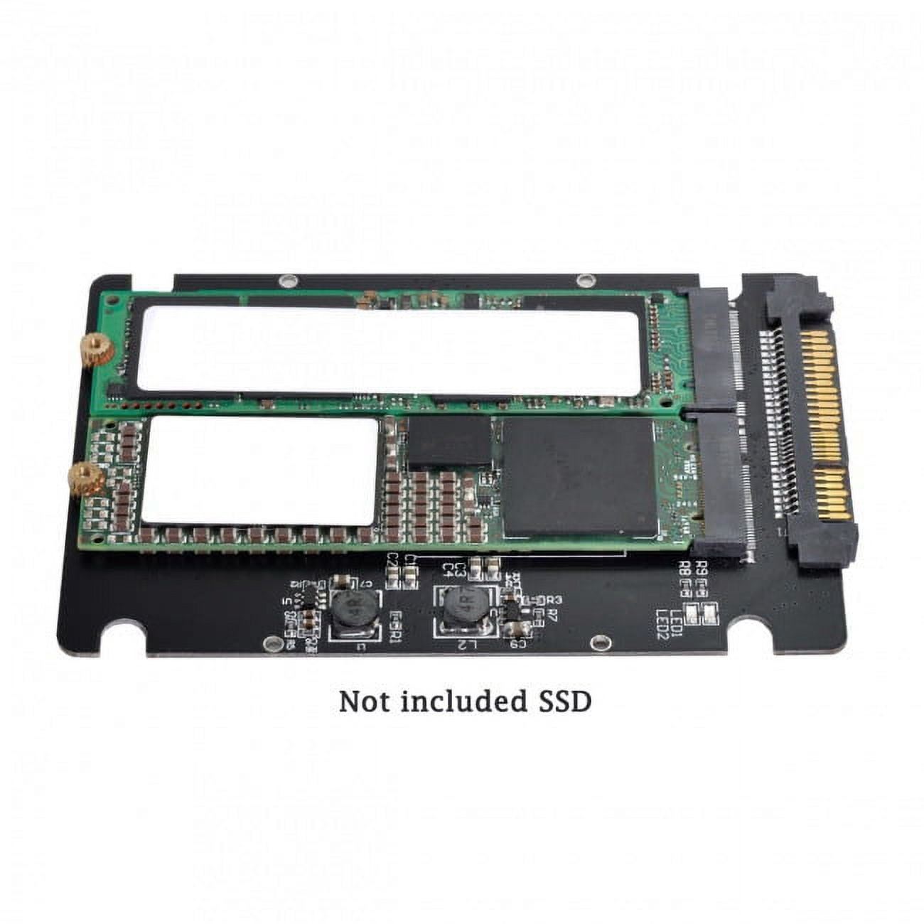 JSER SFF-8639 NVME U.2 to Combo NGFF M.2 M-key SATA PCIe SSD Adapter ...