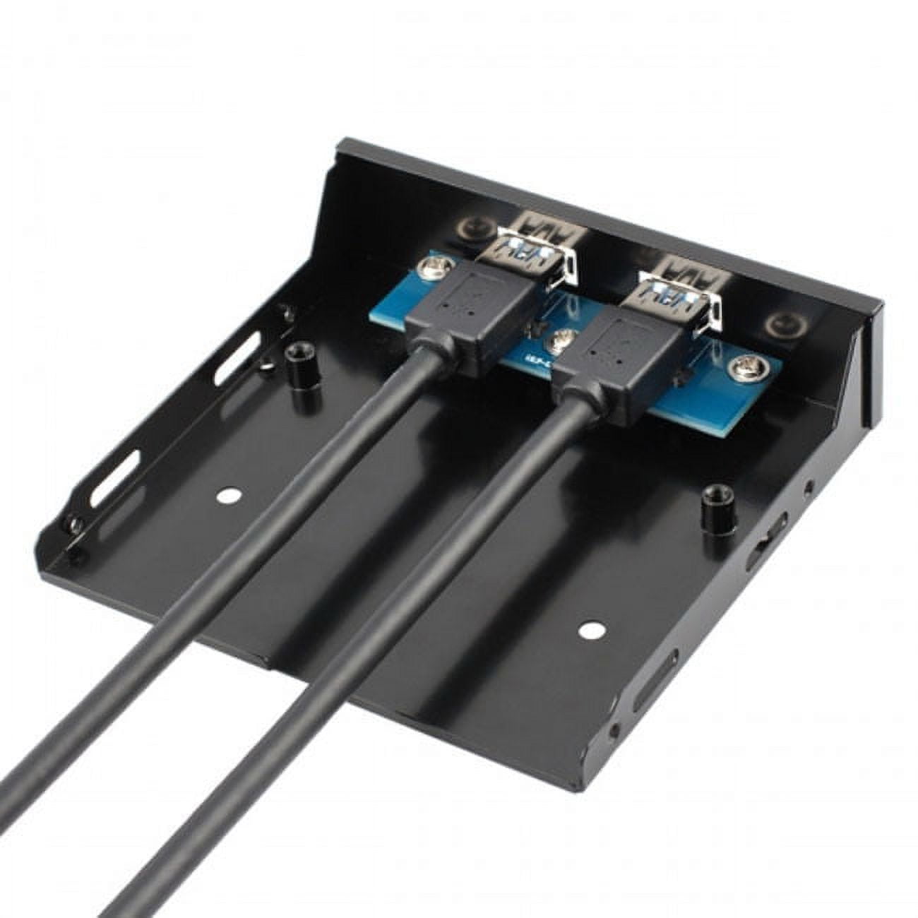 Jser Usb 3 0 Dual Port Front Panel To Motherboard 20pin Connector Cable For Pc 3 5 Floppy Bay