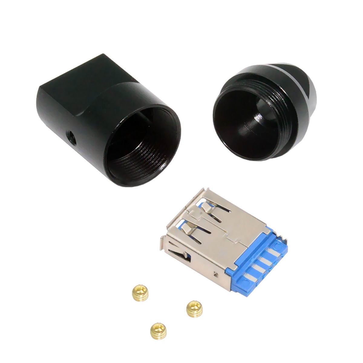 JSER USB 3.0 Type-A Female Socket Receptacle Connector Solder Type with ...