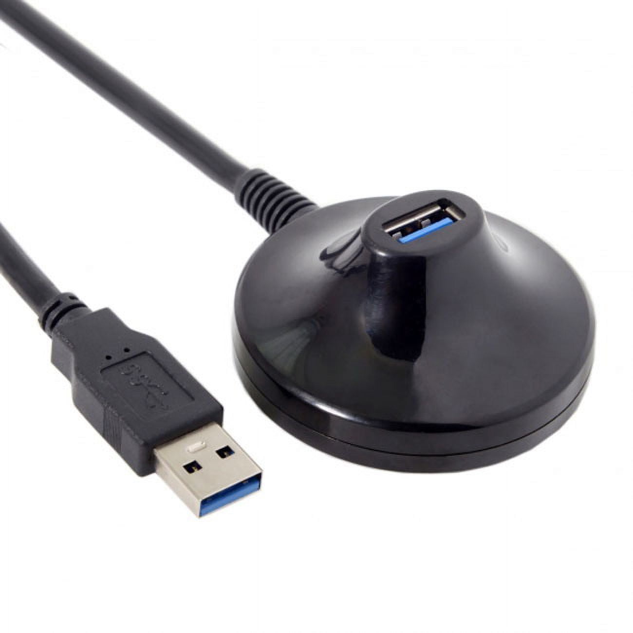 JSER USB 3.0 Type-A Male to Female Extension Dock station Docking Cable ...