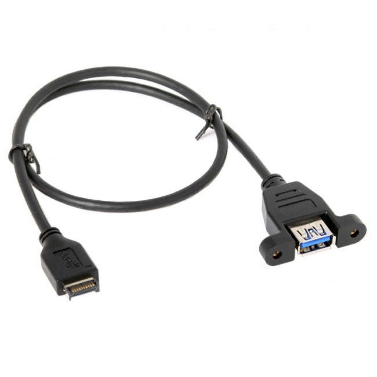 JSER USB 3.1 Front Panel Header to USB 3.0 Type-A Female Extension ... JSER USB 3.1 Front Panel Header to USB 3.0 Type-A Female Extension ...