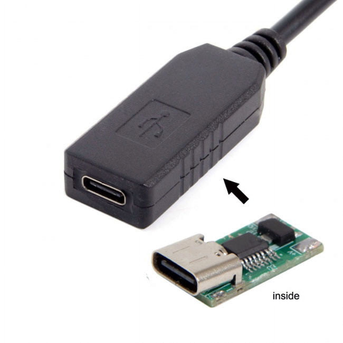 JSER USB 3.1 Type C USB-C to Rectangle 11.0*4.5mm Power Plug PD ...