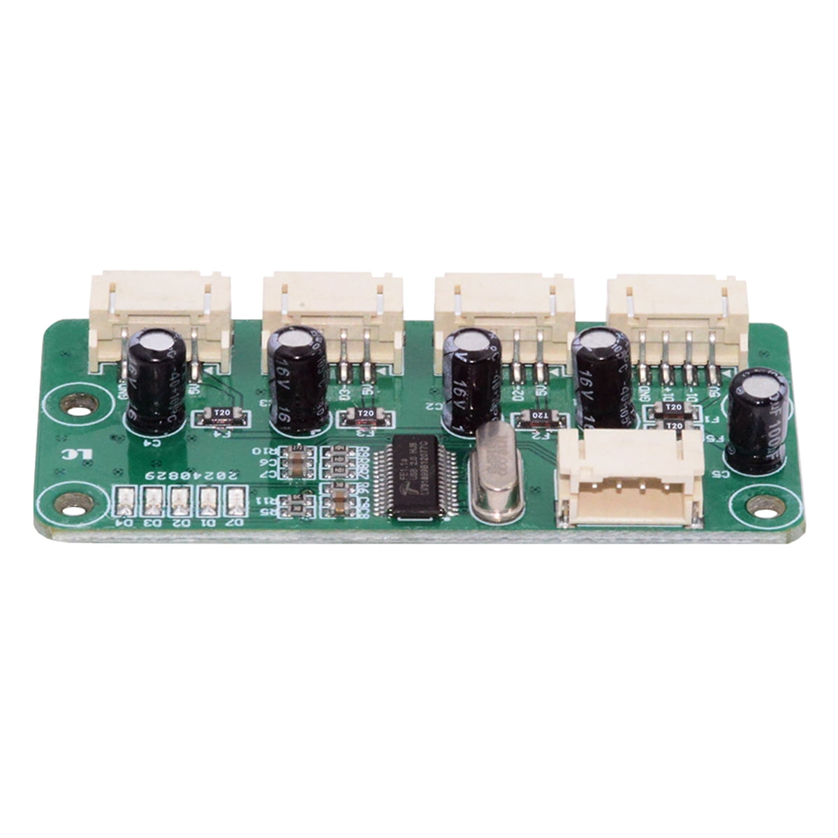 JSER USB 4Pin Pitch=2.0mm Wafer 1-to-4 Four Ports HUB PCBA PCs 4 ...