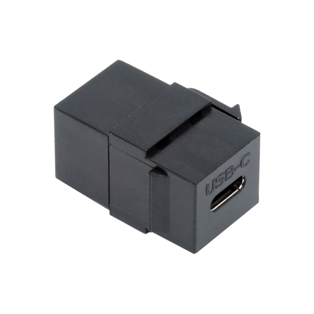 JSER USB2.0 USB-C Female to Type-C Female Extension Keystone Jack ...