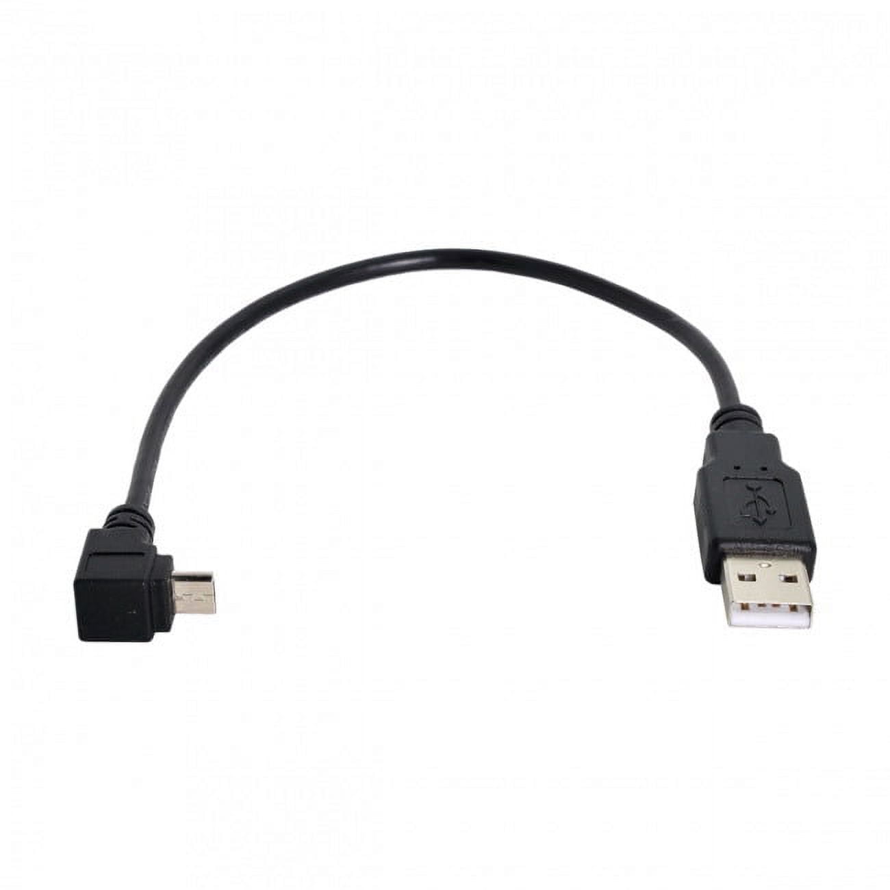 JSER up angled 90 degree Micro USB Male to USB Data Charge Cable for ...