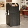 JSFHNTG 40 Gallon Concealed Commercial Trash Cabinet with Storage ...