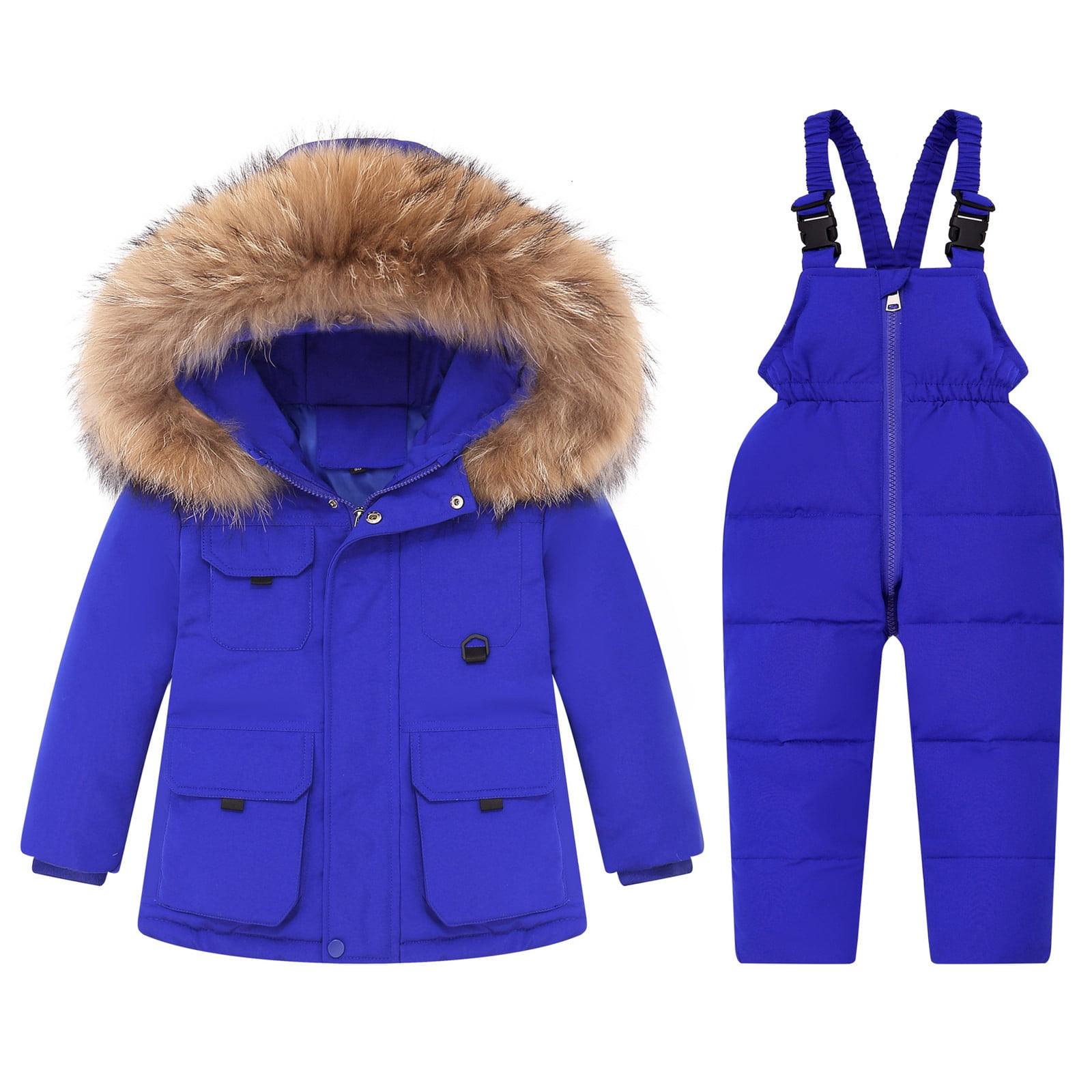 JSGEK Children Soft Comfy Cute Winter Coat Girls' Heavyweight Insulated ...