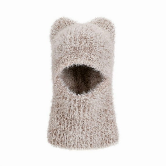 JSGEK Solid Color-layer Hat Outdoor Sports Cycling Ski Hat Warm Neck ...