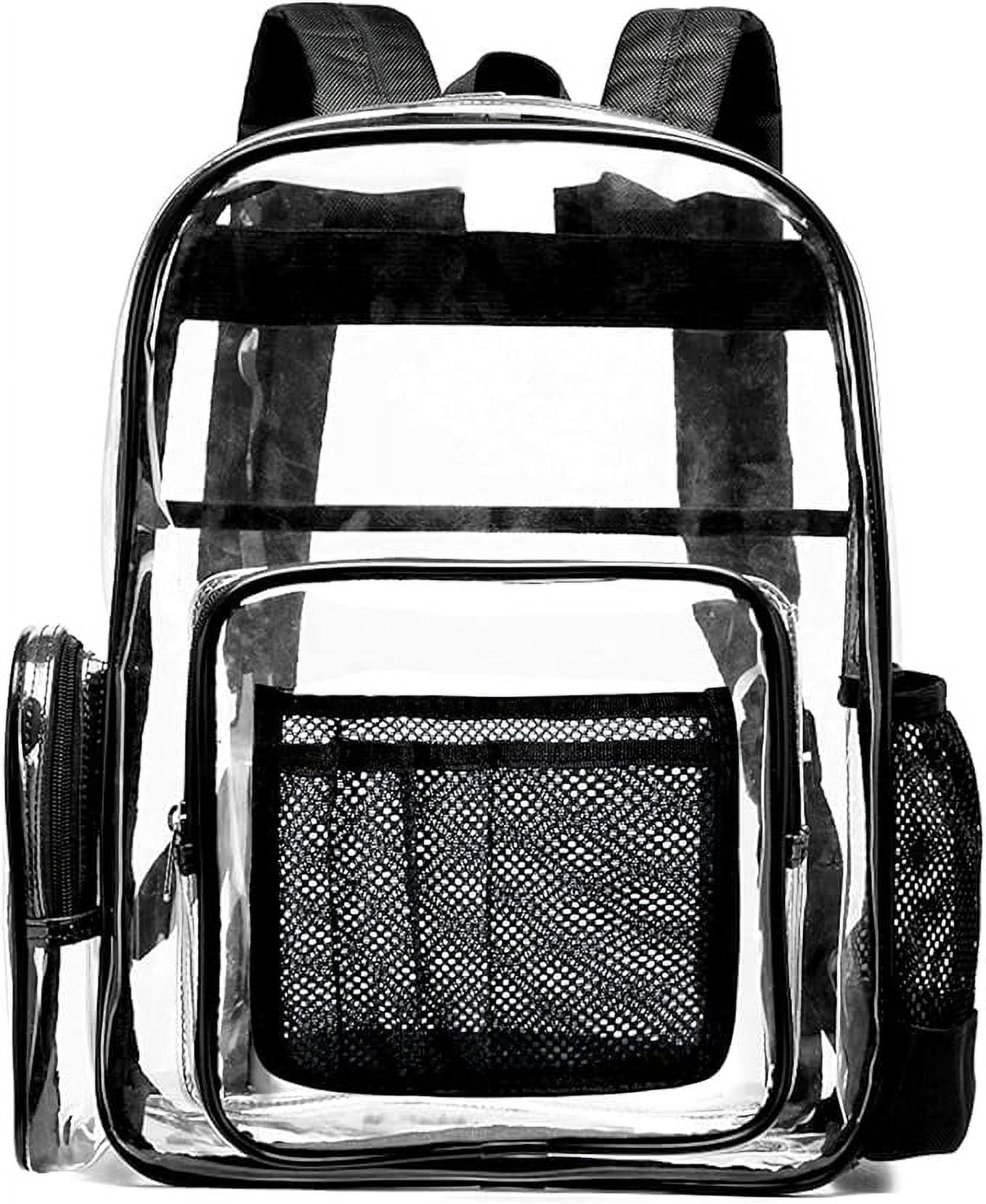 JSGEK Transparent Backpacks,See Through Backpack ,Clear Backpack with ...