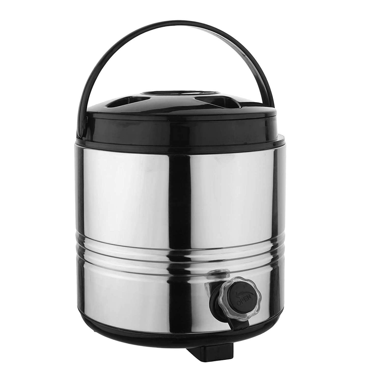 JSI Hot and Cold Water Jug I Stainles Steel Table Top Manual Double ...