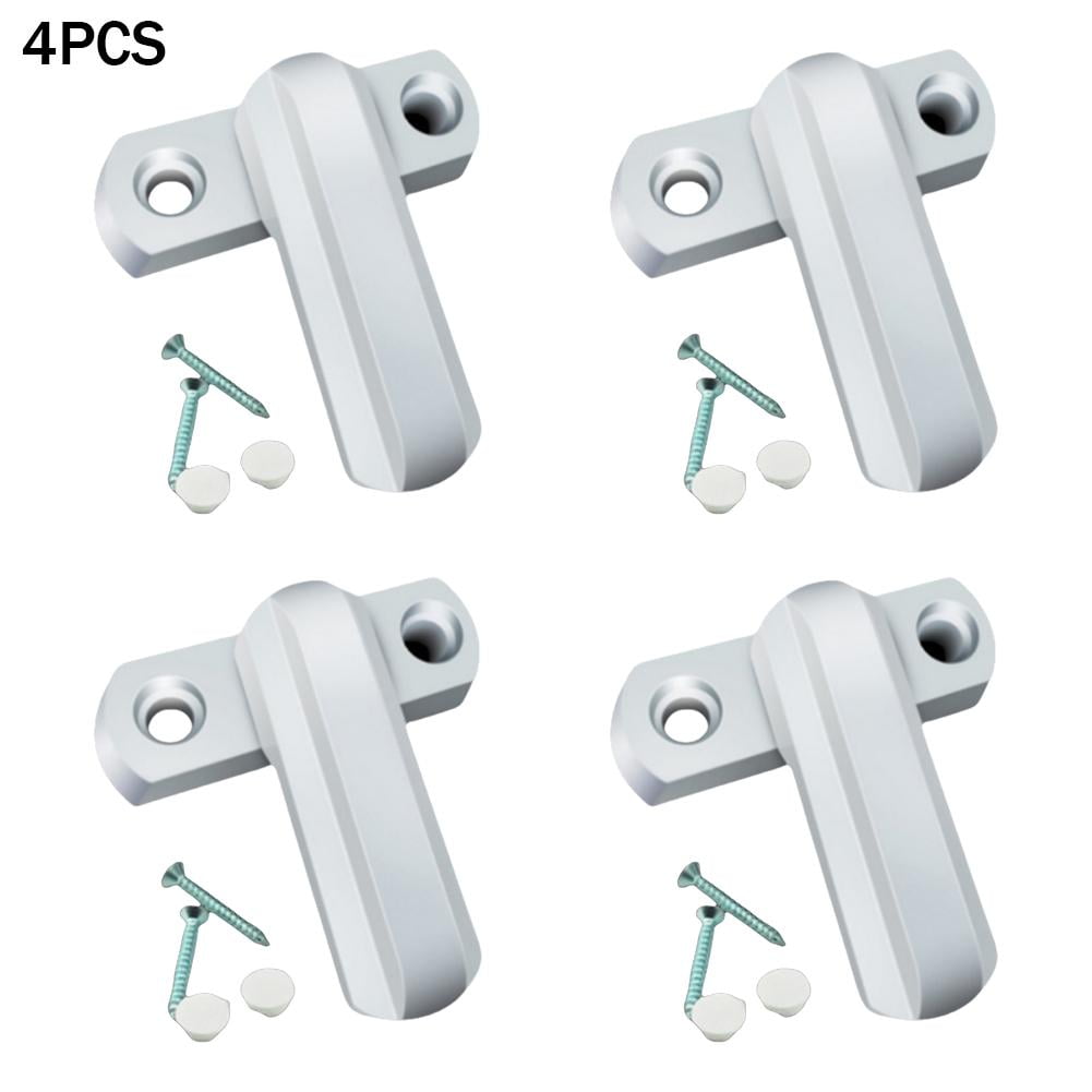JSNKJL 4 Pack Sash Jammer Blocker T-type Door & Window Lock Anti Theft ...