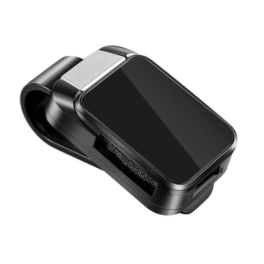 JSNKJLM Car Storage Clips Sunglasses Holder Spectacle Case Sun Visor ...