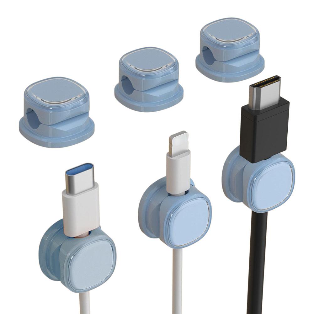 JSNKJLM Data cable holder winder Silicone USB Cable Organizer Wire ...