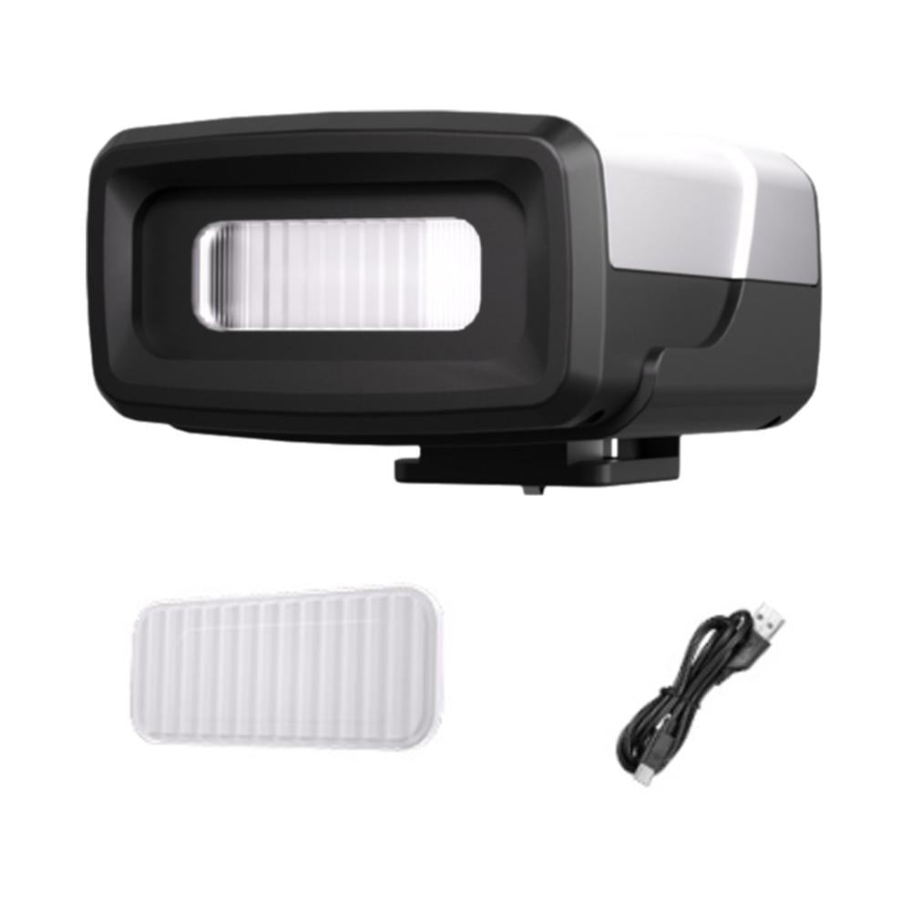 JSNKJLM Mini Camera Top Flash External Hot Shoe Light External Micro ...