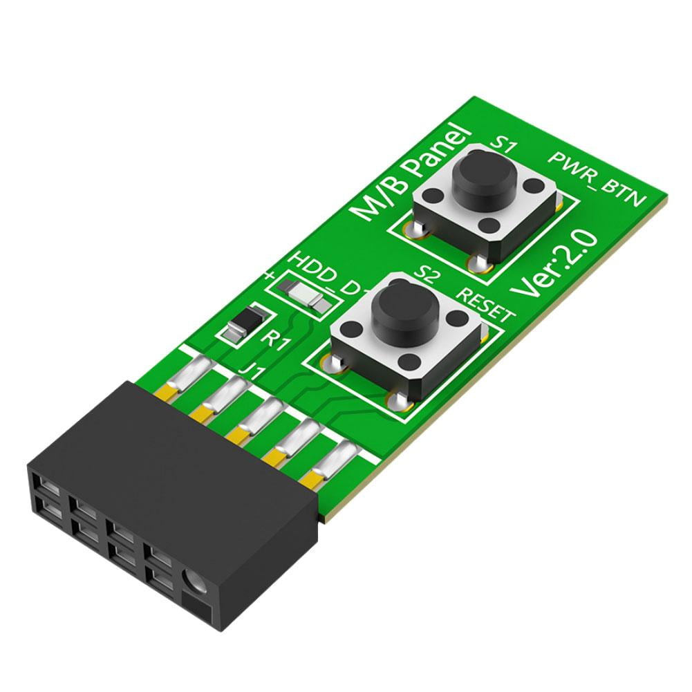 JSNKJLM MultiCompatible 10Pin PC Motherboards Diagnostic Test Board ...