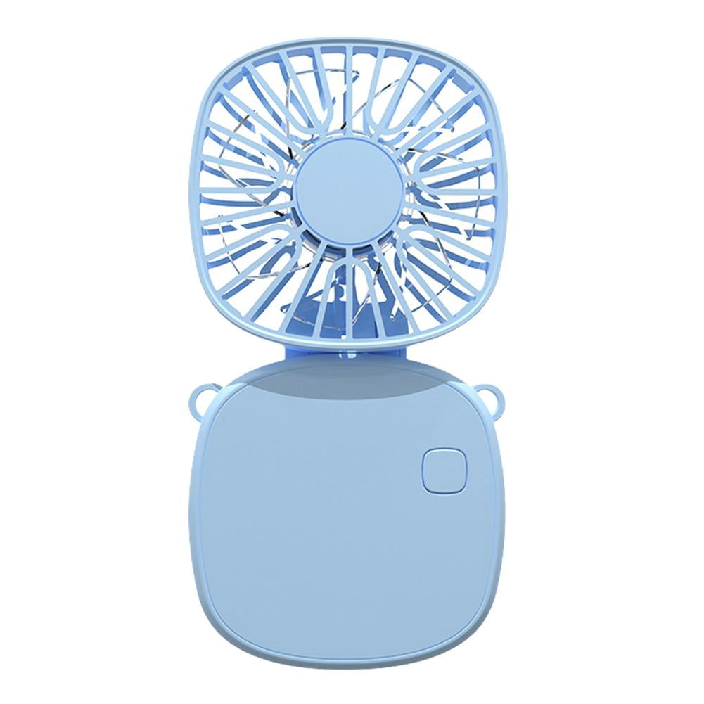 JSNKJLM Portable Hand-held Fan Mini Folding Desk Fan 3-Speed ...