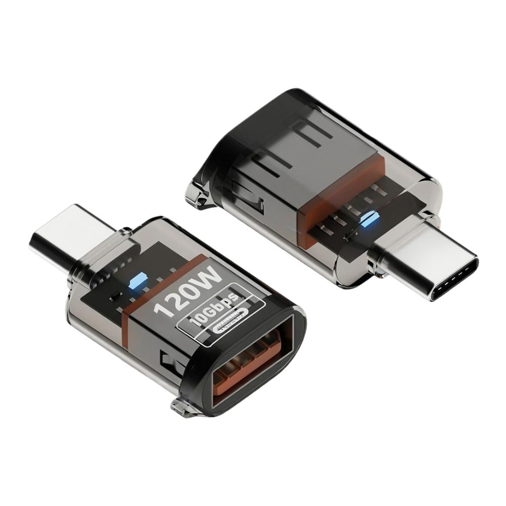 JSNKJLM Type-C to USB-A #TRANSPARENT# Adapter - Walmart.com