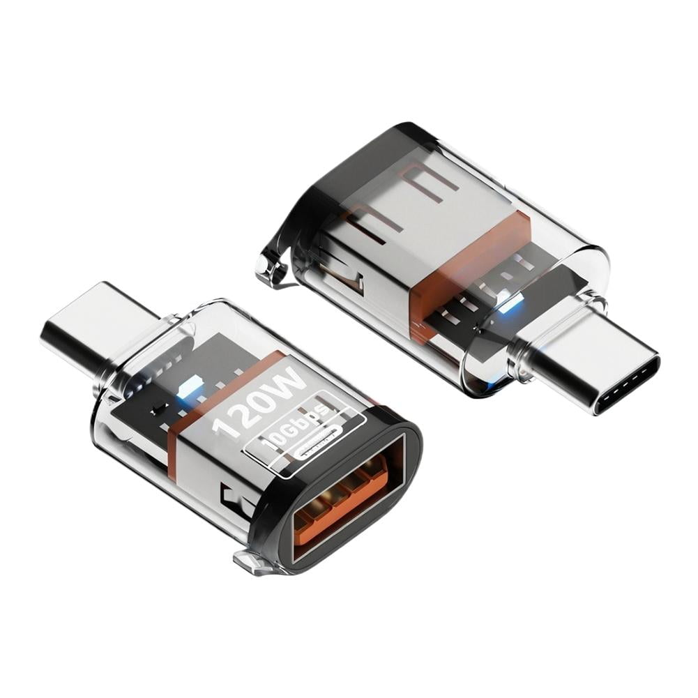 JSNKJLM Type-C to USB-A #TRANSPARENT# Adapter - Walmart.com