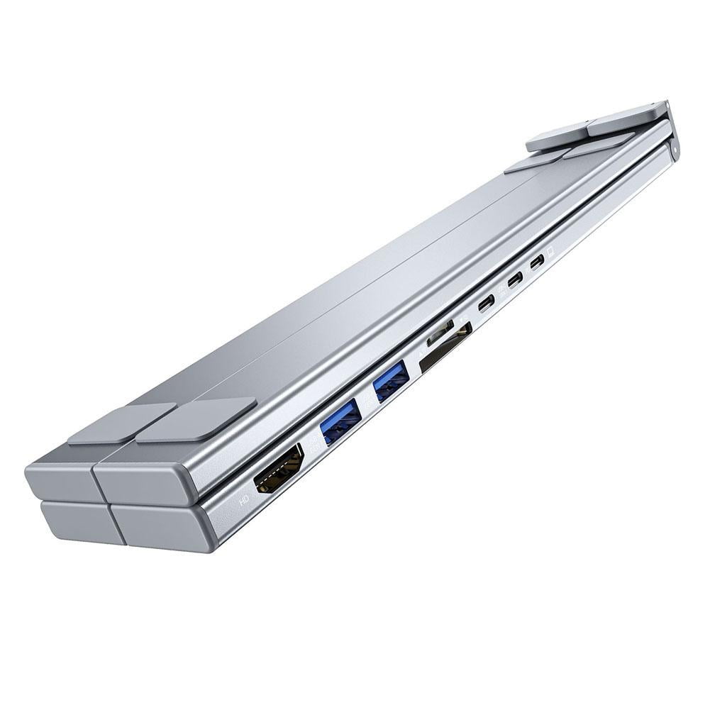 JSNKJLMN 8 In 1 Laptop Stand USB C HUB Laptop Doing Station port ...