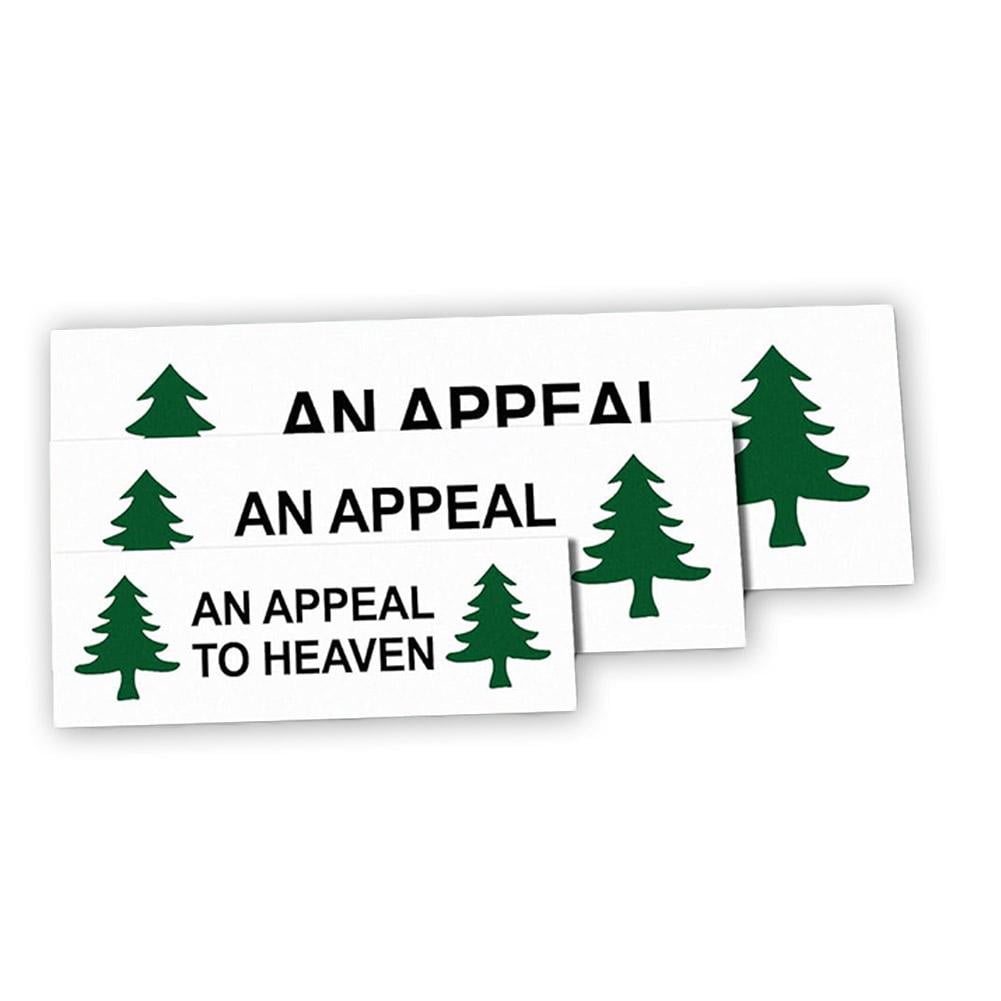 JSNKJLMN Appeal to Heaven flag STICKER DECAL George Washington Car ...