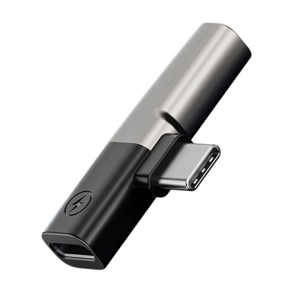 JSNKJLMN Dual Type-c Adapter Splitter to Double Type C Jack AUX ...