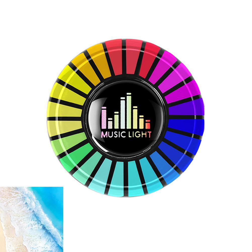 JSNKJLMN Rgb Pickup Lights Led 3d Ambient Lamp Sound Music Rhythm ...