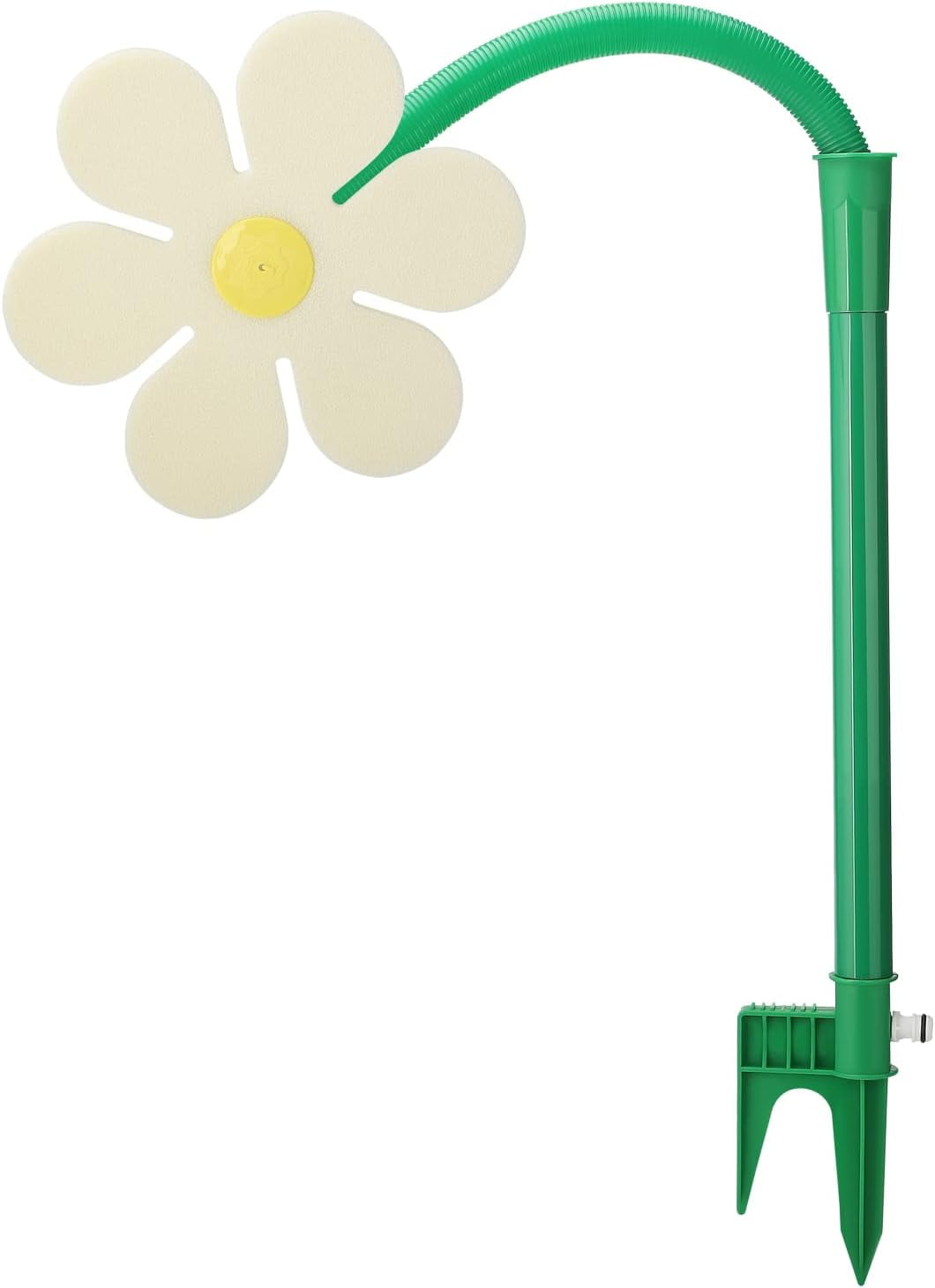 JSNV Crazy Daisy Sprinkler Shaped Garden Sprinkler 720° Rotating Garden ...