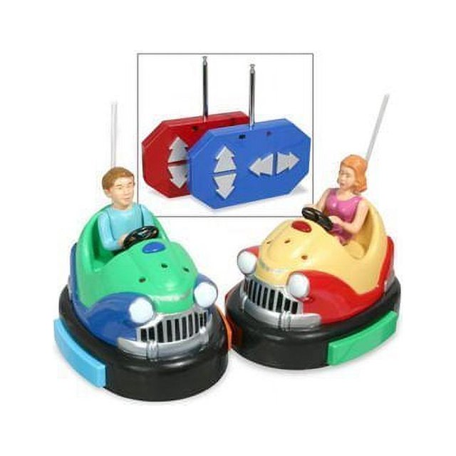 JSNY Remote Control Bumper Car Game - 2 LED Light and Sound Interactive ...
