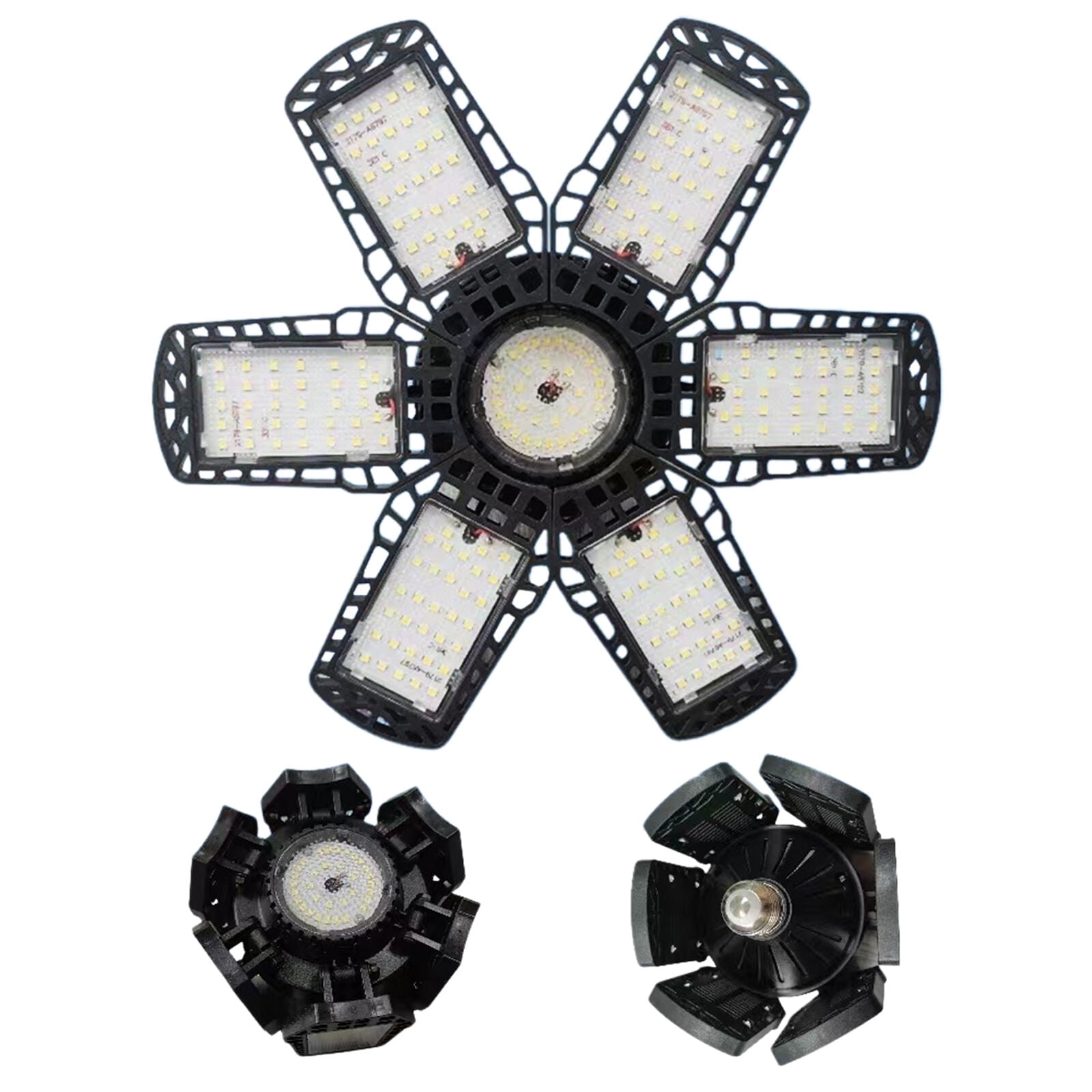 JSOT 10000LM 6500K LED Garage Lights Ceiling Light with 7 Adjustable ...