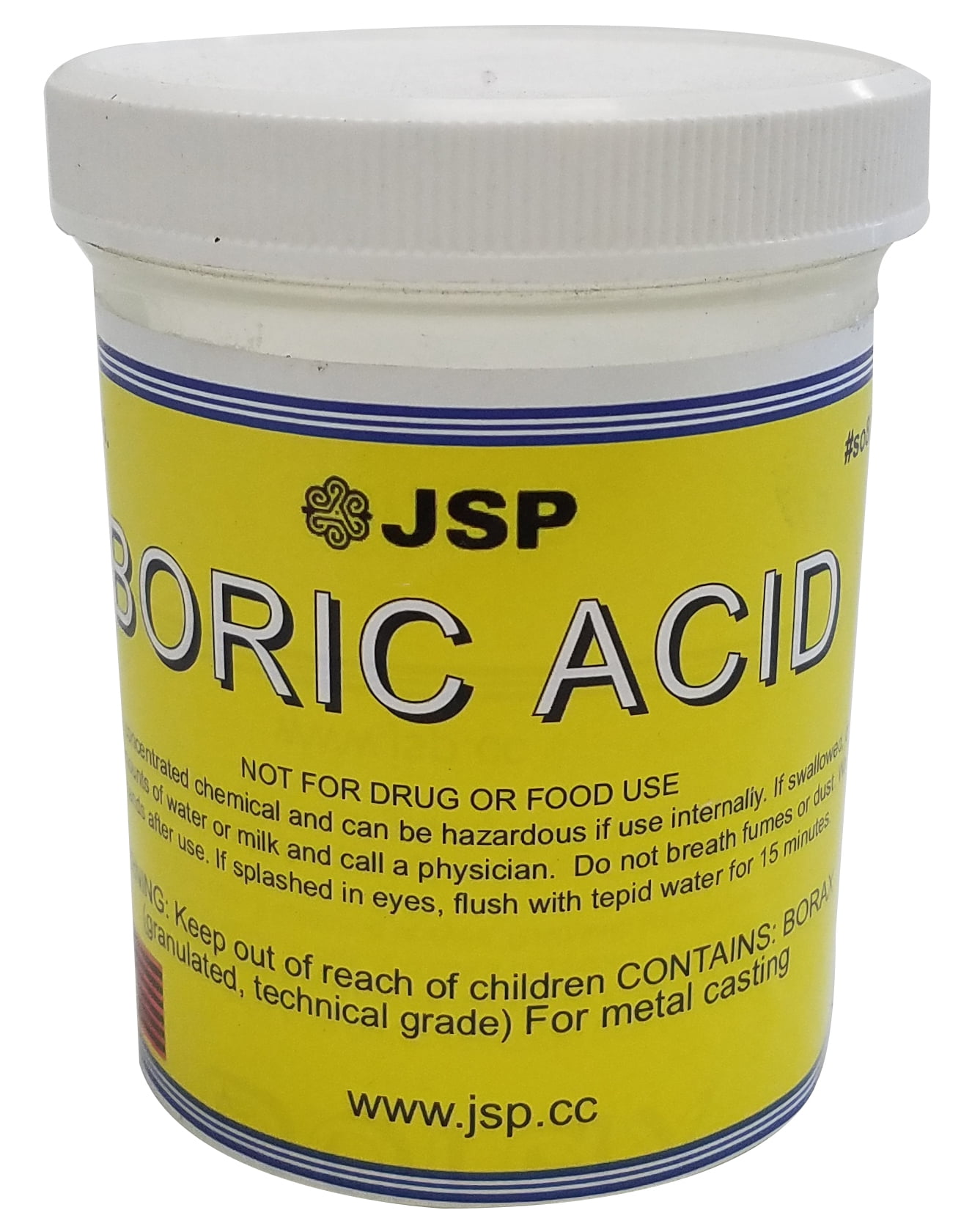JSP BORIC ACID 8 oz jar - Walmart.com