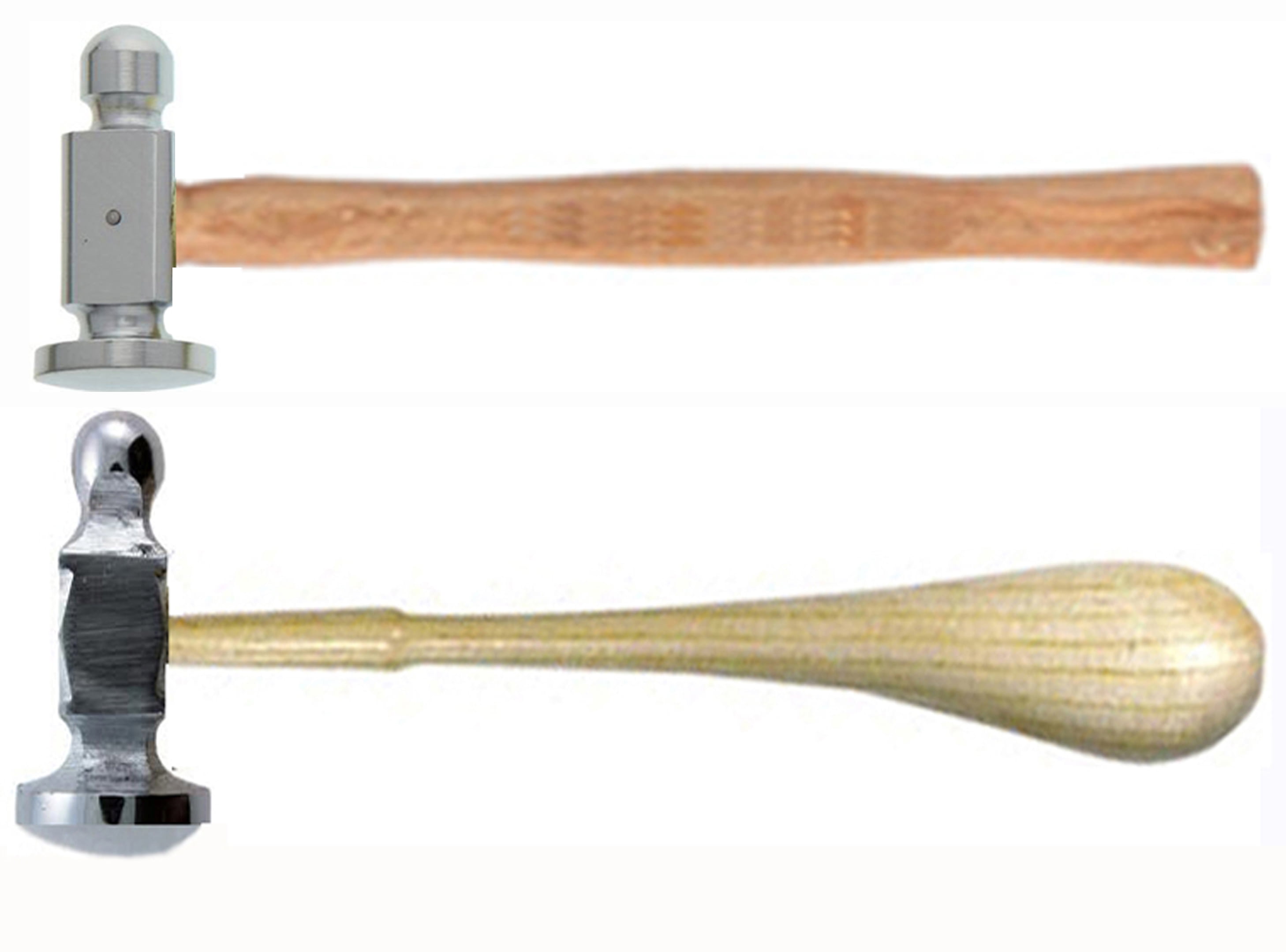 JSP CHASING HAMMER 1inchCONVEX FACE+ CHASING HAMMER 1inch FLAT FACE ...