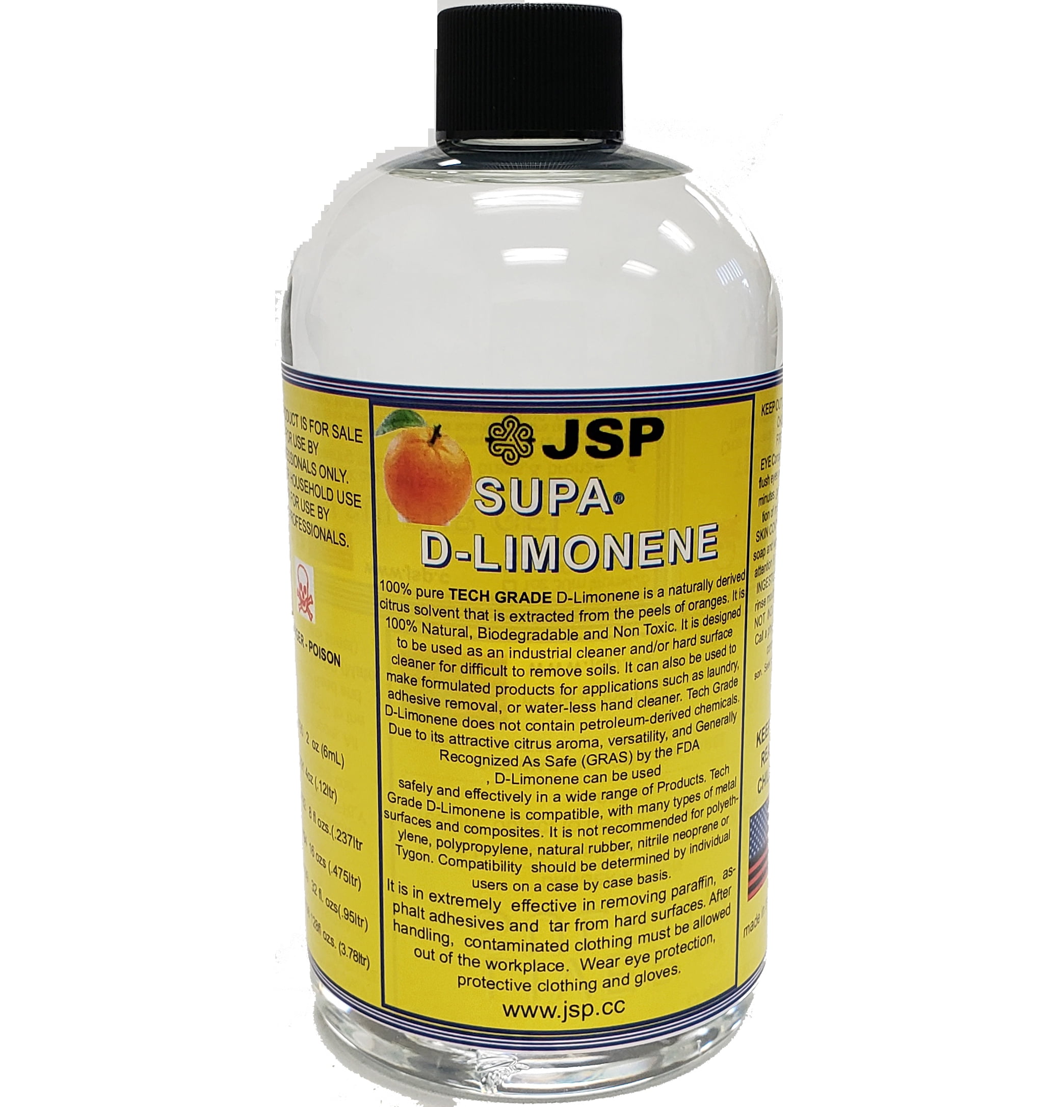 JSP D-Limonene 100% pure 16 oz - Walmart.com