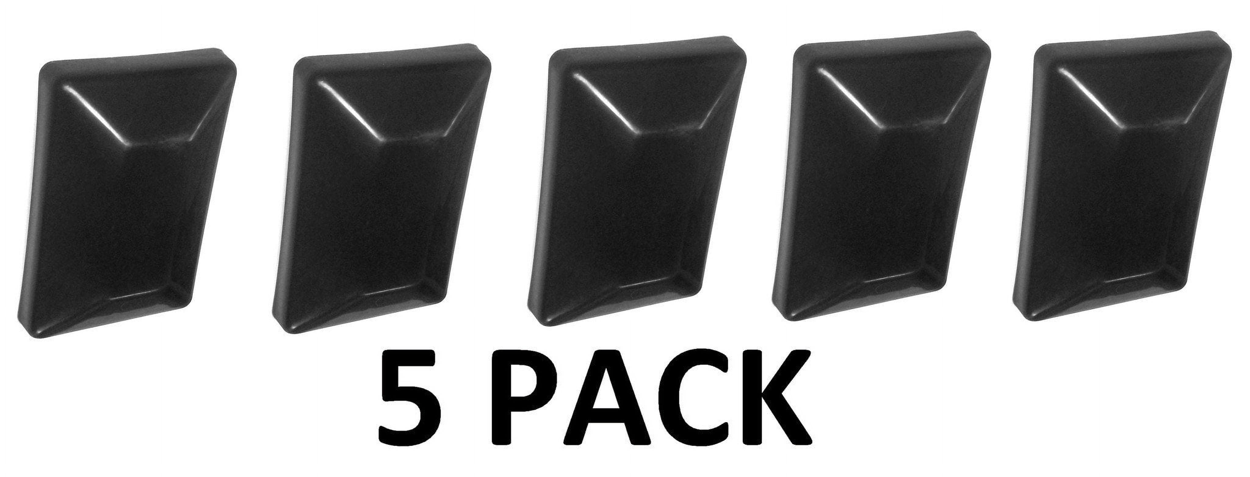 JSP Manufacturing Black 4x6 Fence Post Caps(3-5/8"x 5-5/8") Multipack ...