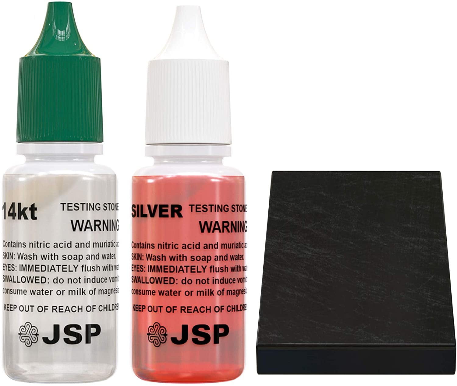 JSP Gold Silver Acid Testing Kit with Test Stone - Walmart.com