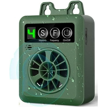 DOGTEK Sonic Bark Control Birdhouse - Ultrasonic Indoor/Outdoor Device ...