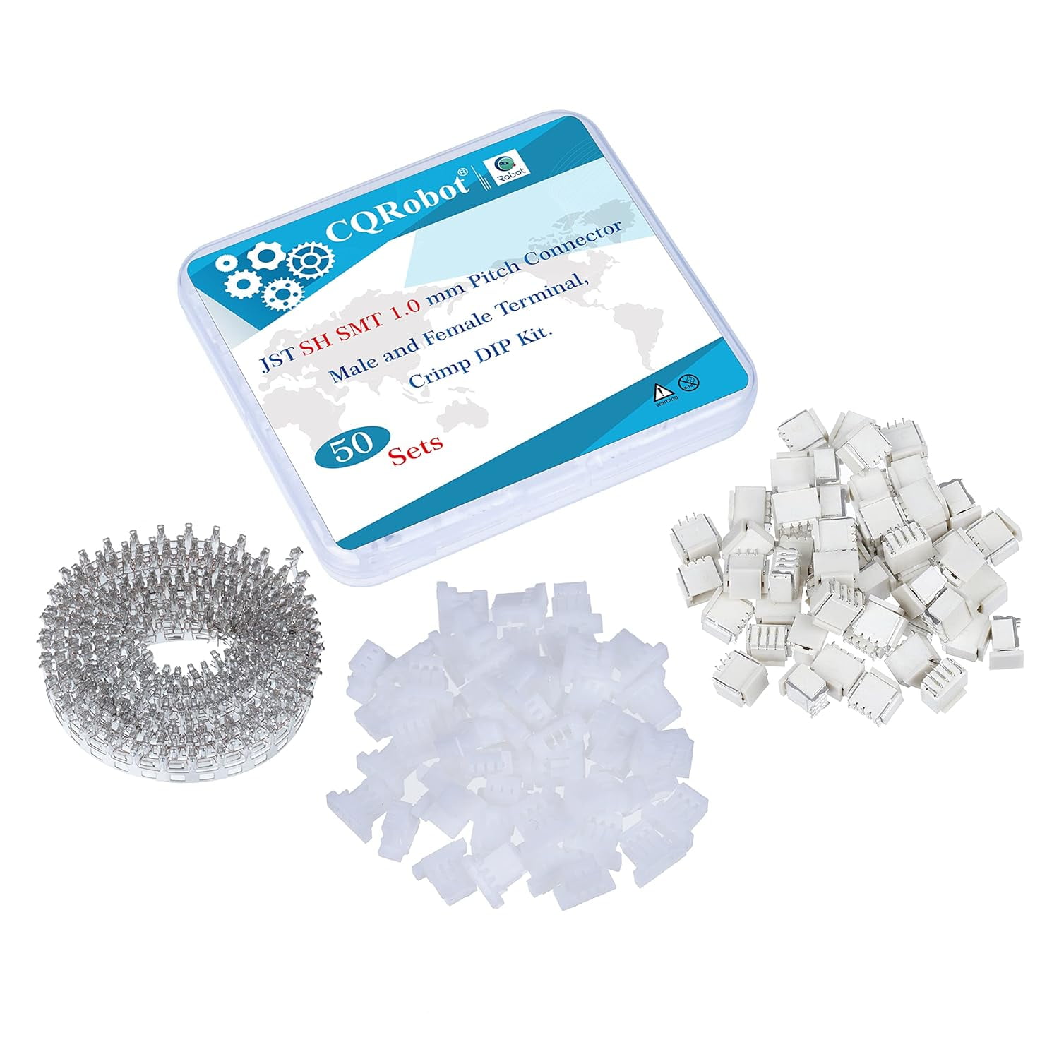 JST SH SMD 1.0 mm Pitch 3-Pin Electronic Computer Connector IC Male ...