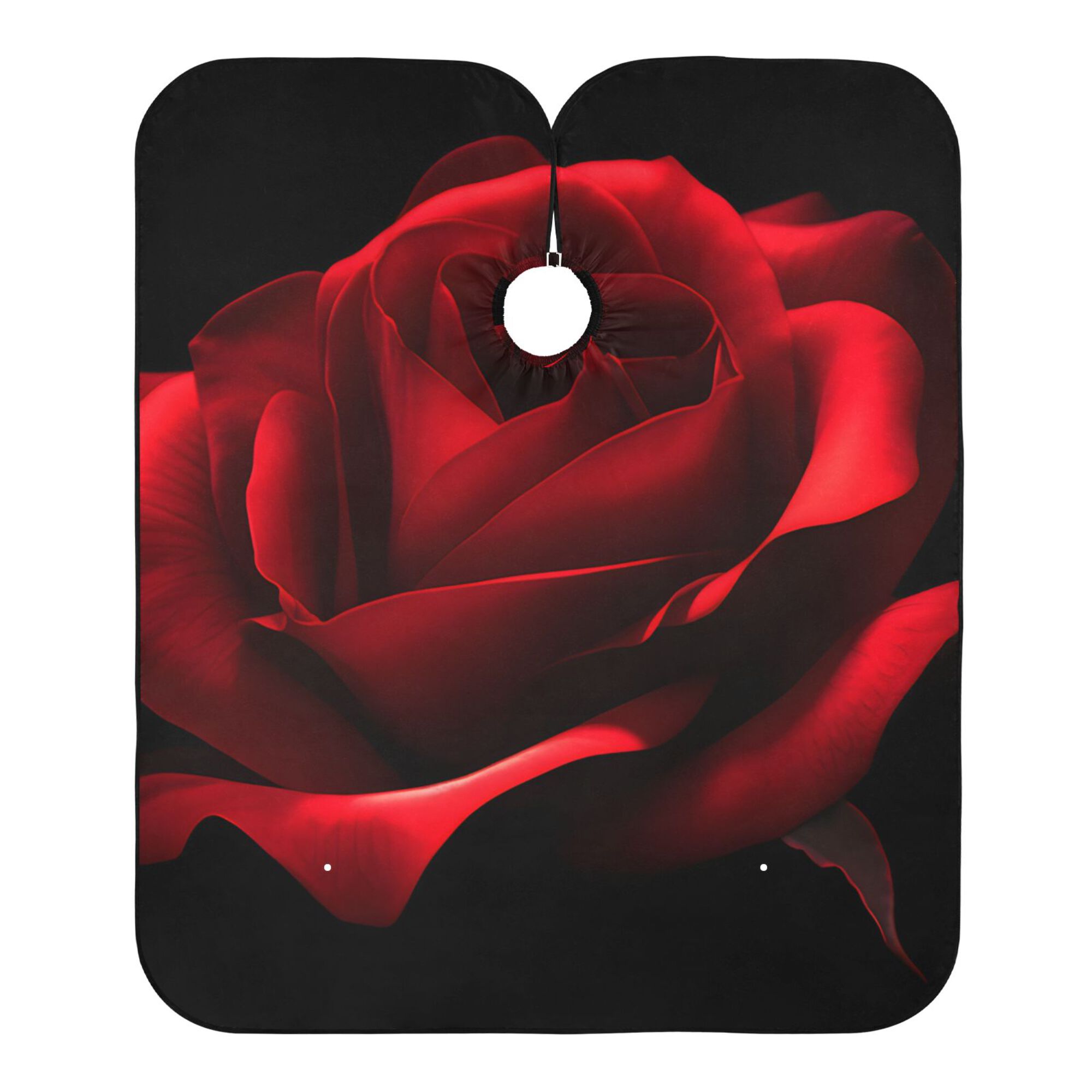 JSTEL Blooming Rose Flower Closeup Waterproof Barber Cape for Men Women ...