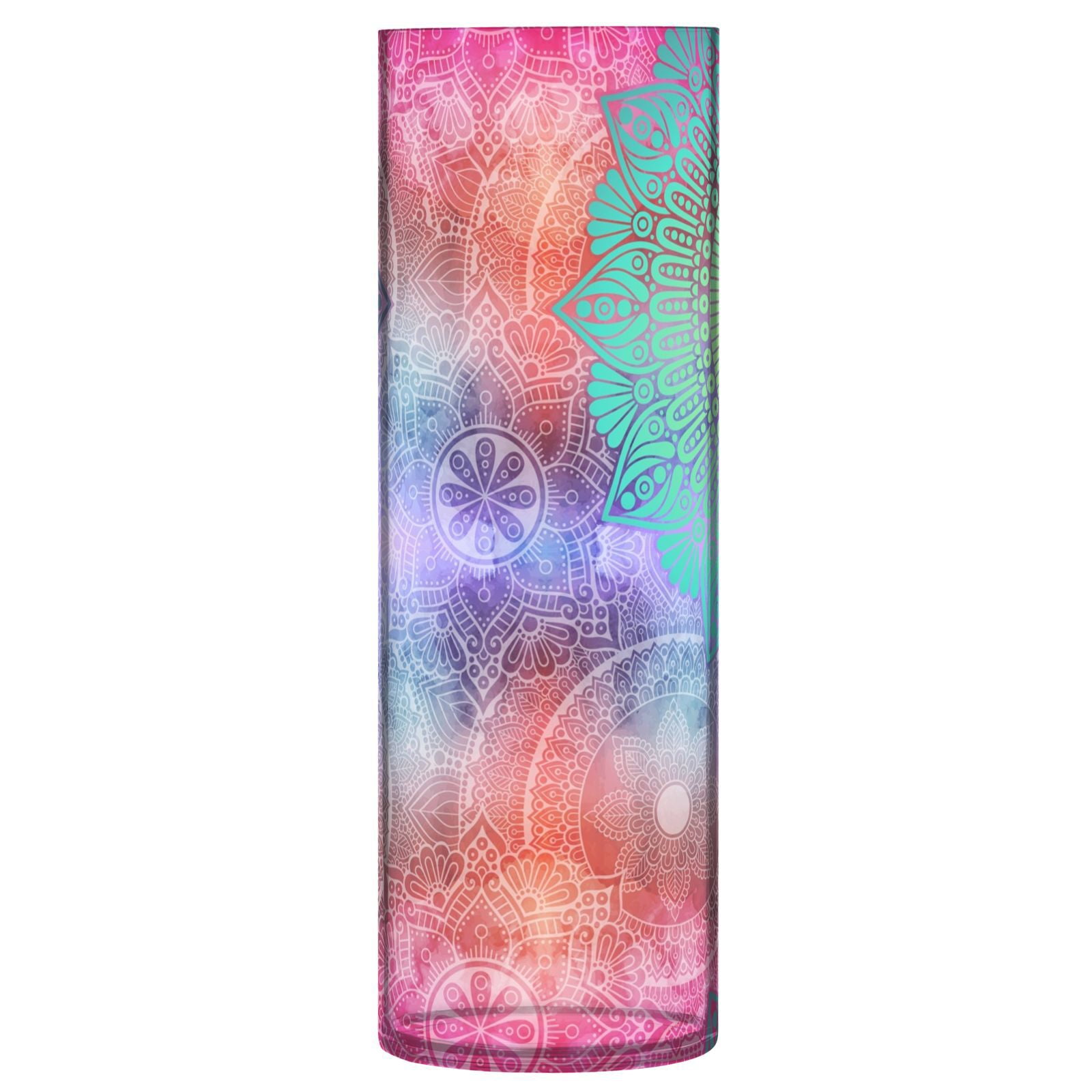 JSTEL Boho Indian Mandala Flower Vase Decorative Floreros for Home ...