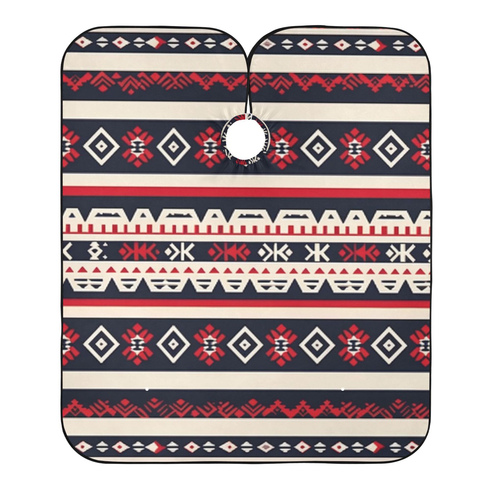 JSTEL Boho Red Tribal Waterproof Barber Cape for Men Women Beard ...