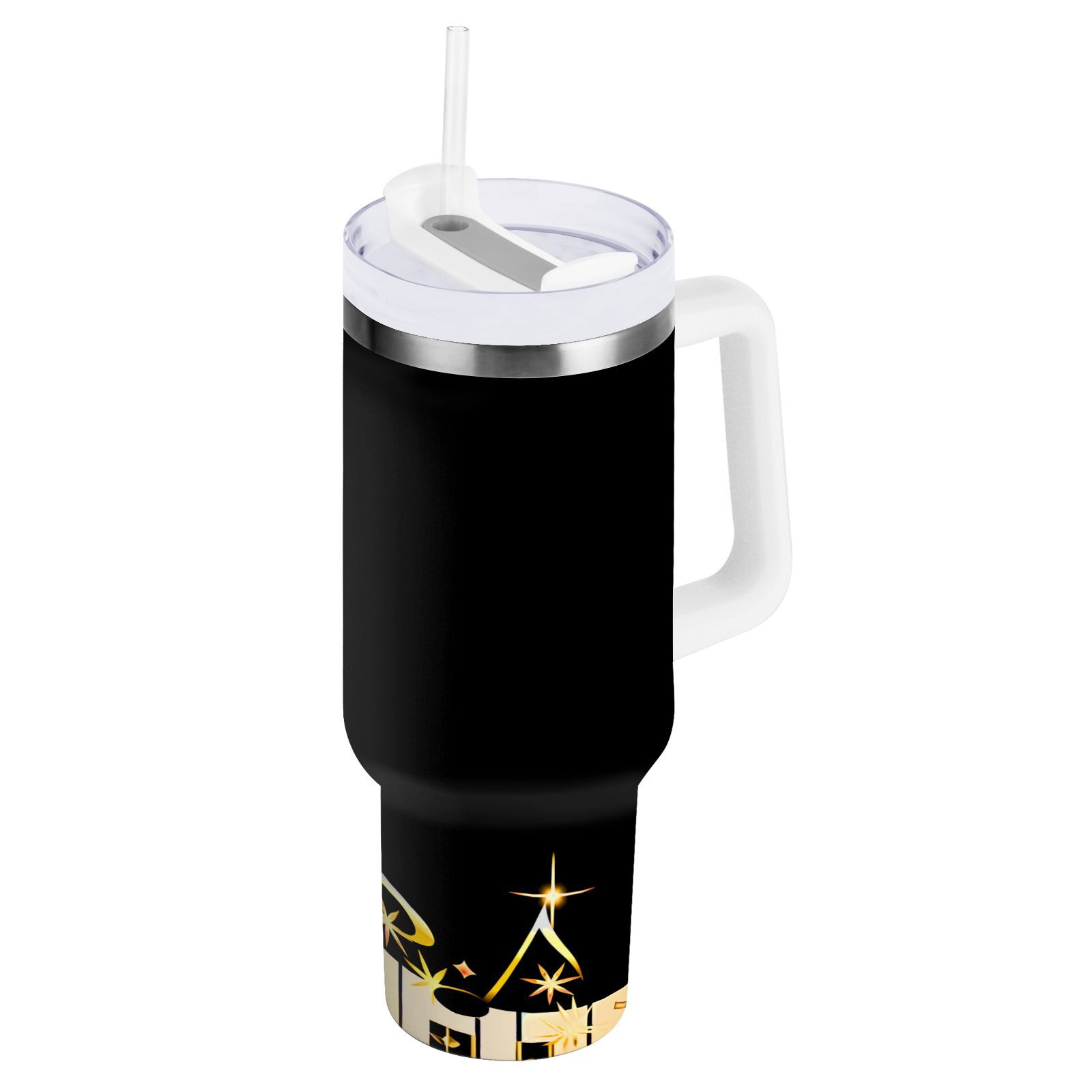JSTEL Gold Music Notes Piano Keys 30 oz Tumbler Stainless Steel Water ...