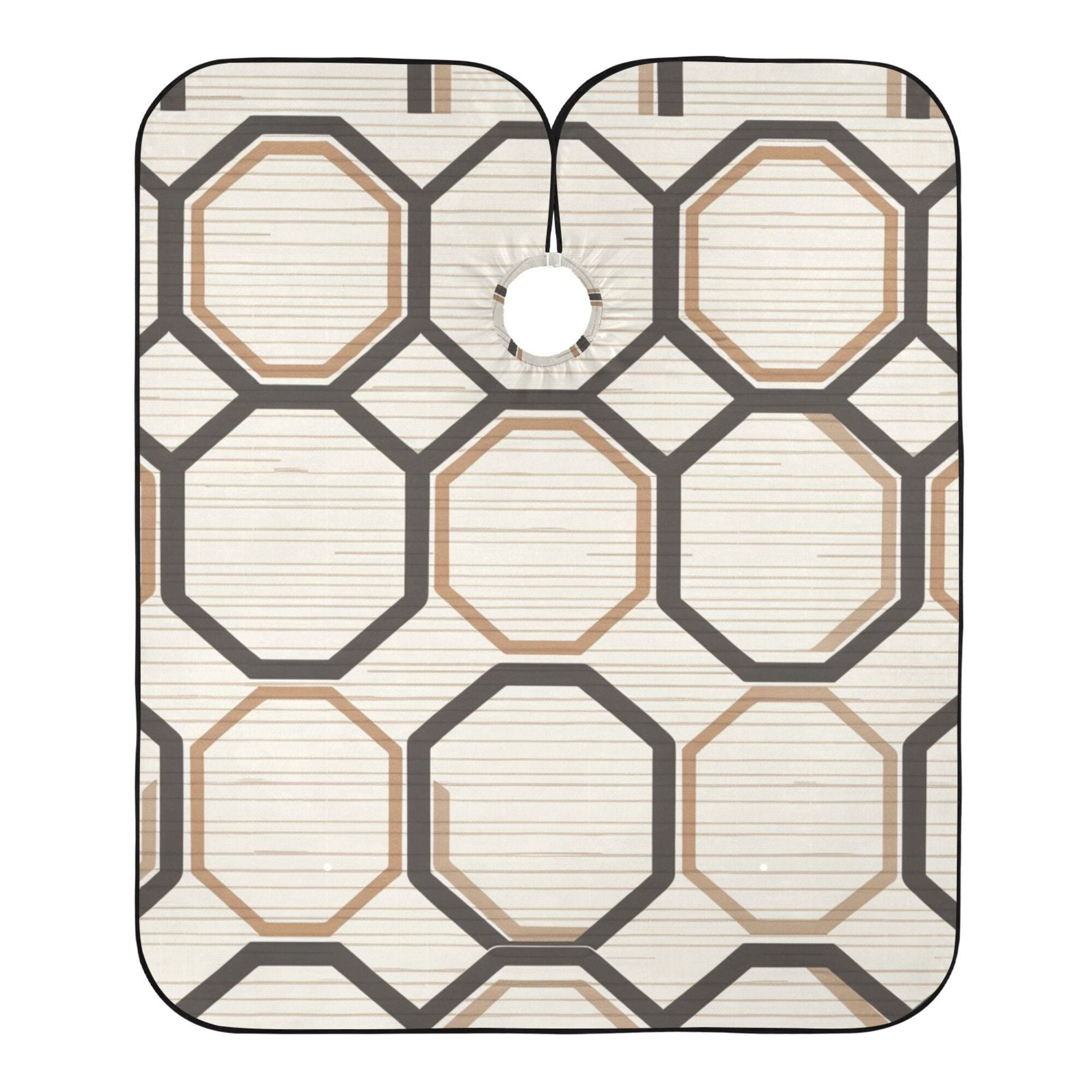 JSTEL Honeycomb Hexagon Waterproof Barber Cape for Men Women Beard ...