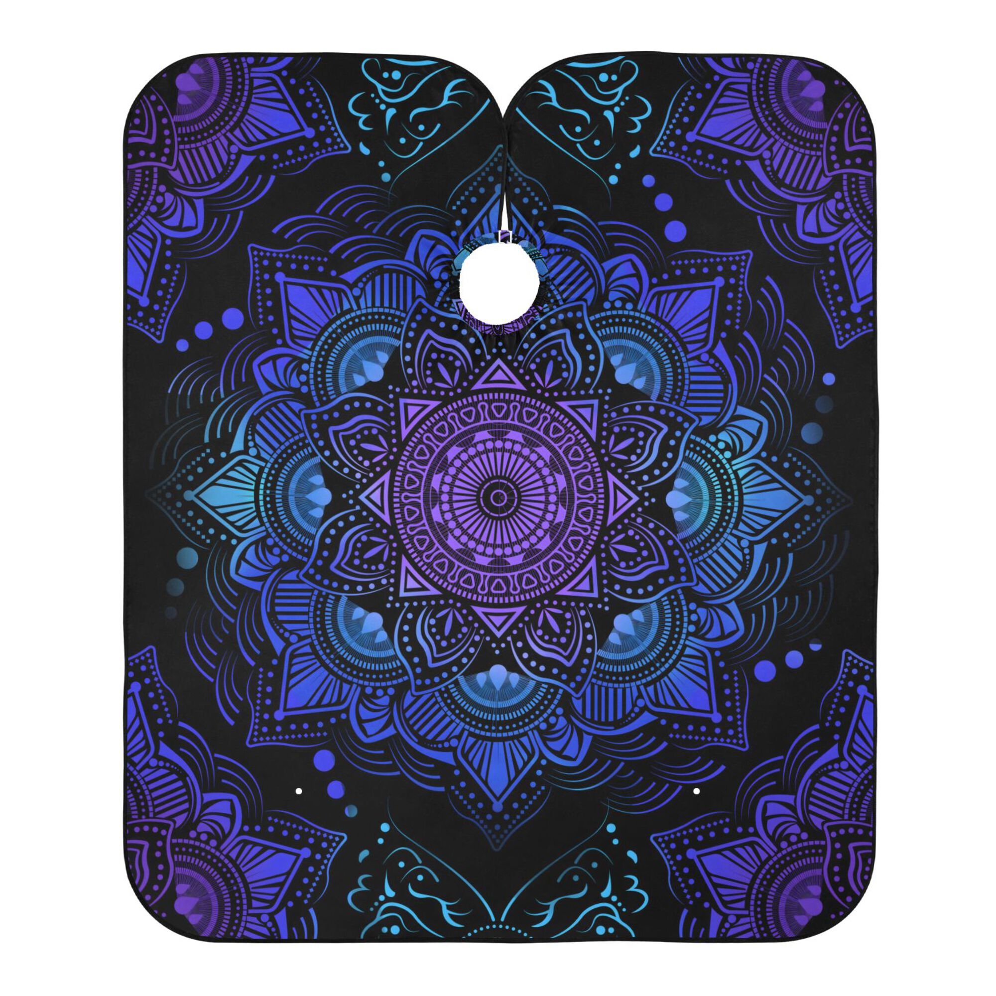 JSTEL Mandala Boho Bohemian Lotus Waterproof Barber Cape for Men Women ...